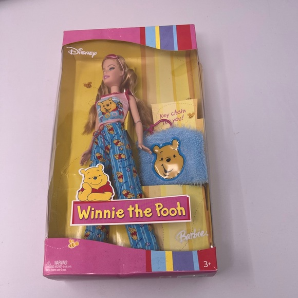 Barbie | Toys | Nwt Winnie The Pooh Wkey Chain Stacy Doll Barbie Doll ...